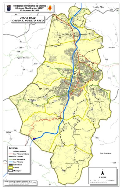 Mapas de la Ciudad - Municipio de Caguas