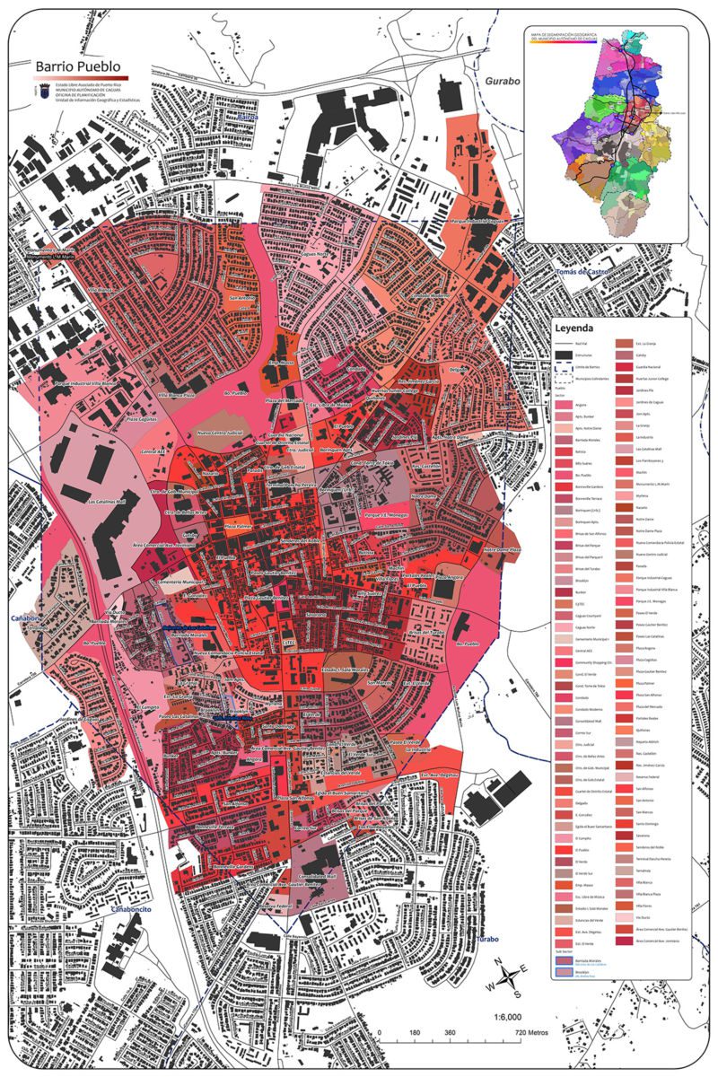 Mapas de la Ciudad - Municipio de Caguas