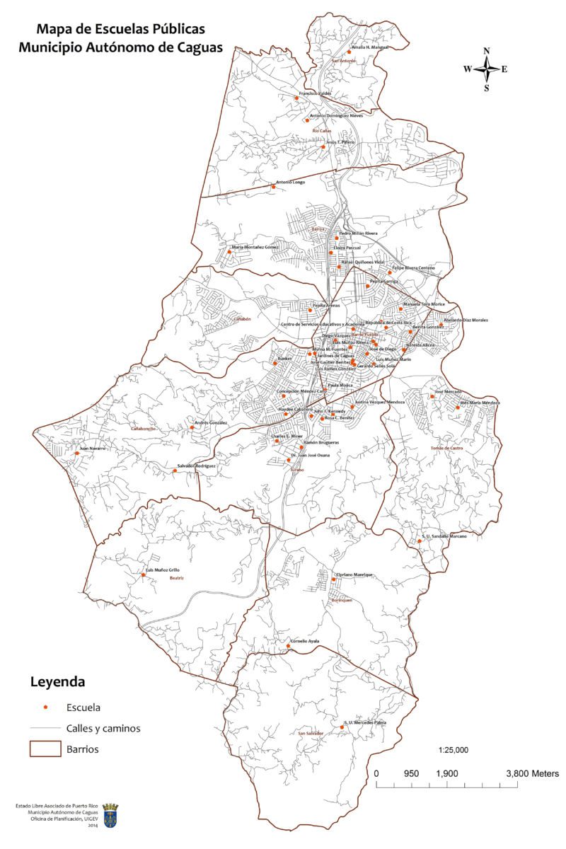 Mapas de la Ciudad - Municipio de Caguas