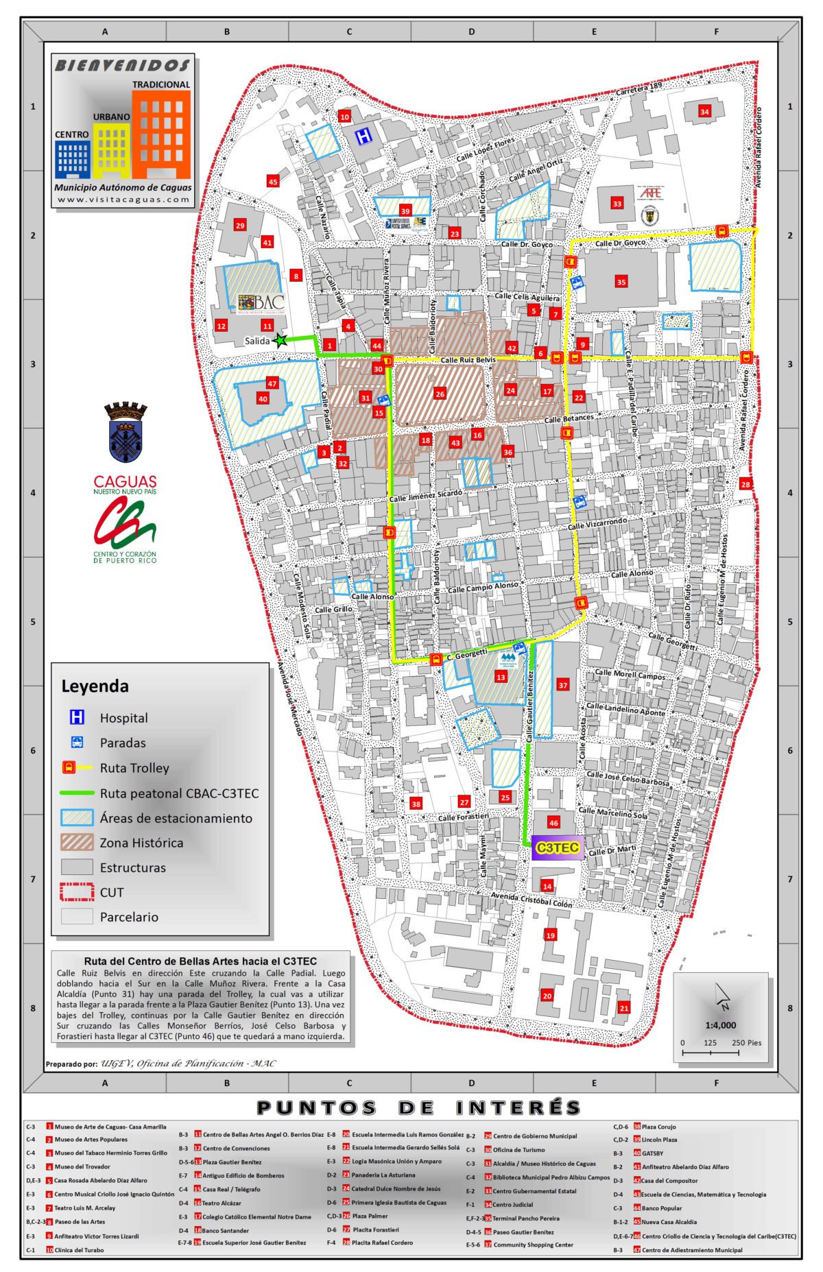 Mapas de la Ciudad - Municipio de Caguas